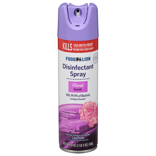 Save on Food Lion Floral Scent Disinfectant Spray Aerosol Order Online ...