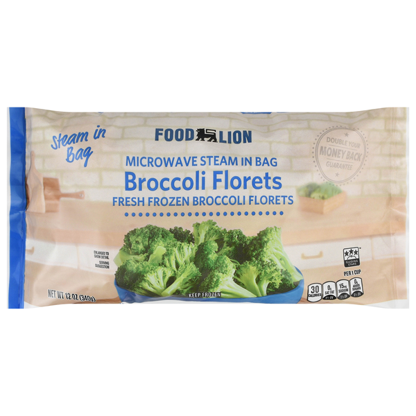 Save on Food Lion Broccoli Florets Frozen Order Online Delivery | Food Lion