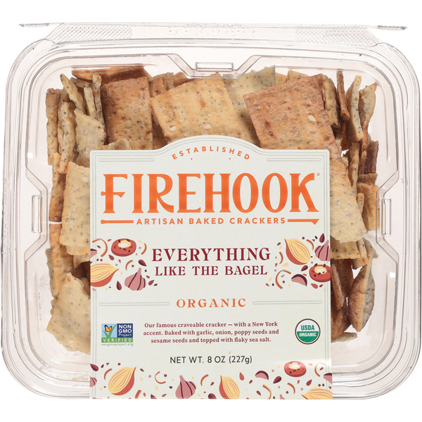 Save on Firehook Organic Everything Like The Bagel Mediterranean Baked ...