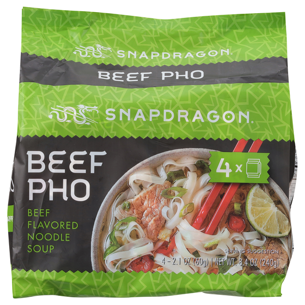 Save on Snapdragon Beef Pho Noodle Soup - 4 ct Order Online Delivery ...