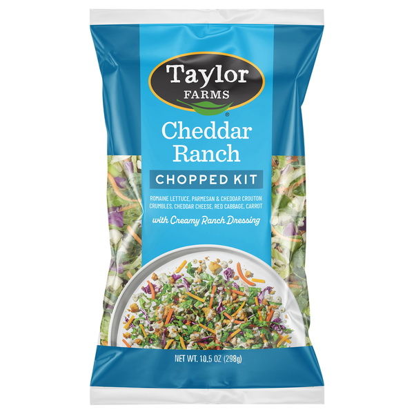 Save on Taylor Farms Chopped Cheddar Ranch Salad Kit Order Online ...