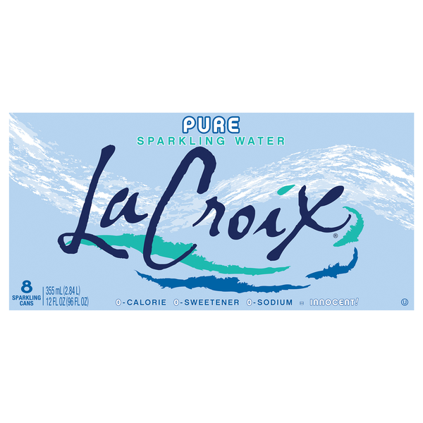 Save on LaCroix Pure Sparkling Water - 8 pk Order Online Delivery ...