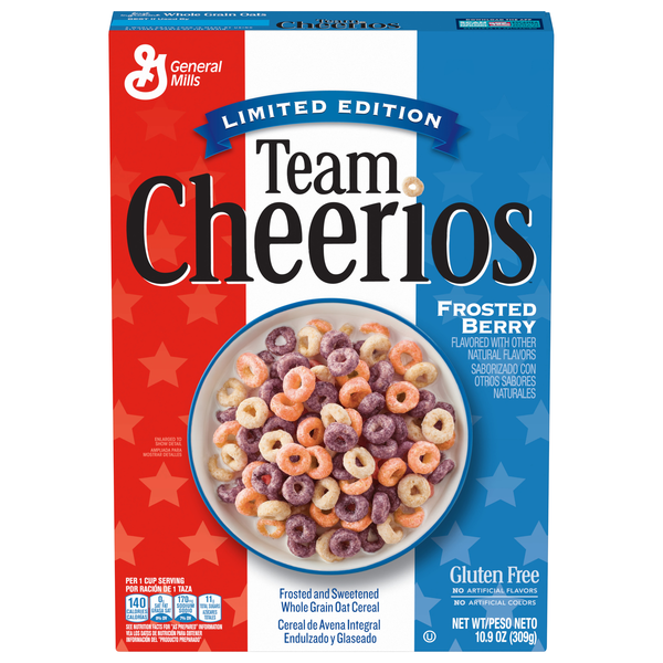 Save On General Mills Cheerios Cereal Frosted Berry Limited Edition