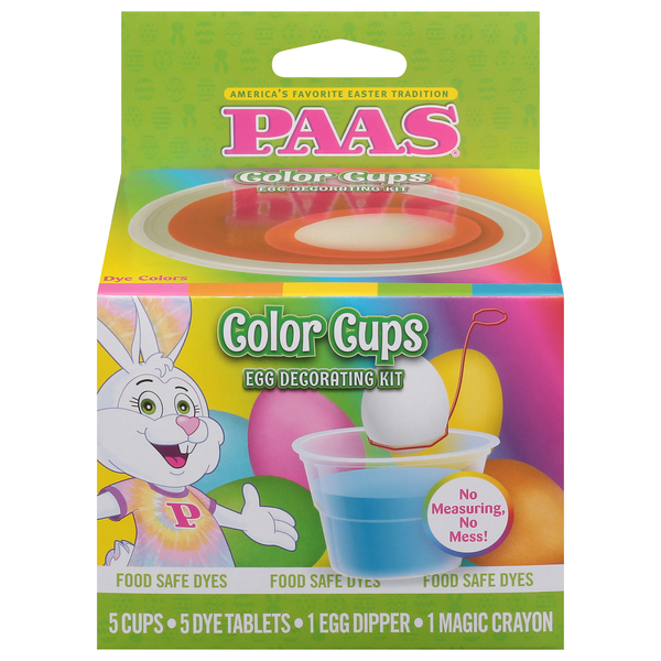 Save on PAAS Easter Egg Color Cups - 5 Colors Order Online Delivery ...