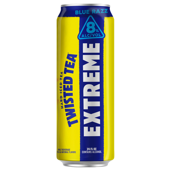 Save on Twisted Tea Extreme Blue Razz Hard Iced Tea Order Online ...