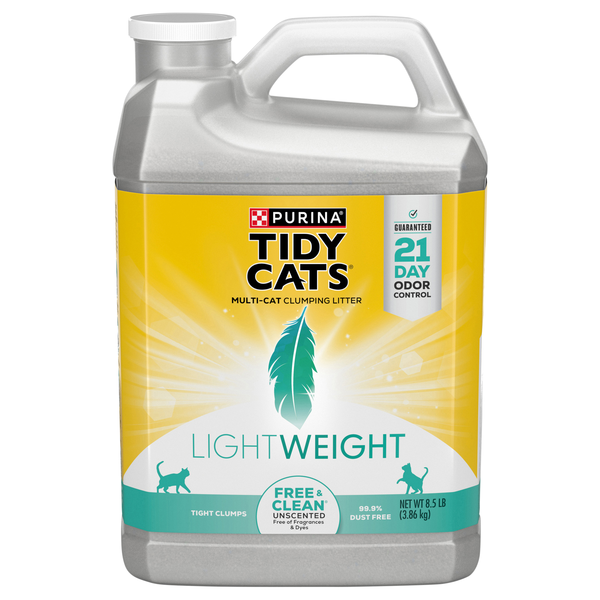 Save on Tidy Cats Lightweight Free & Clean Unscented Multi-Cat Litter ...