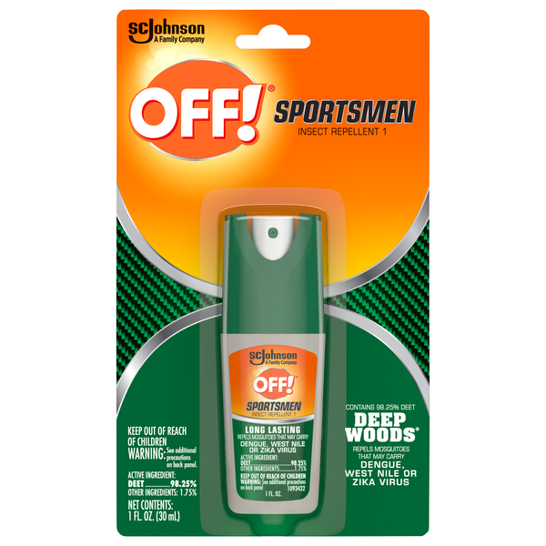 Save on OFF! Sportsmen Deep Woods Insect Repellent Mini Spray Order ...