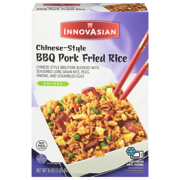 Save on InnovAsian Chinese-Style BBQ Pork Fried Rice Entree Order ...
