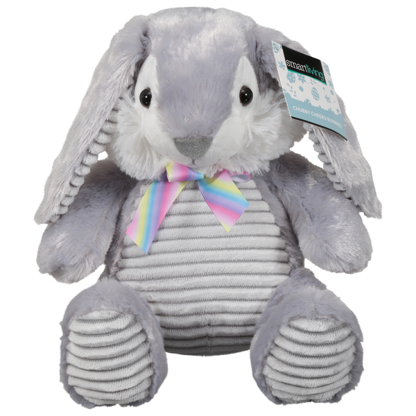Save on Smart Living Chubby Cheeks Plush Bunny Gray Order Online ...