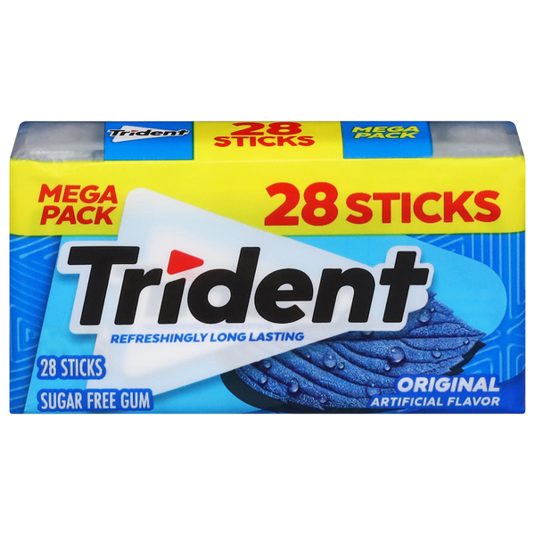 Save on Trident Sugar Free Original Flavor Gum Mega Pack Order Online ...