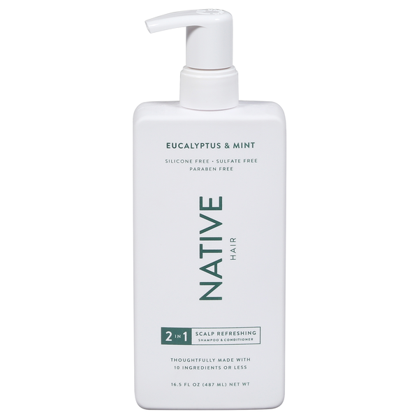 Save on Native 2-In-1 Scalp Refreshing Shampoo & Conditioner Eucalyptus Mint Order Online ...