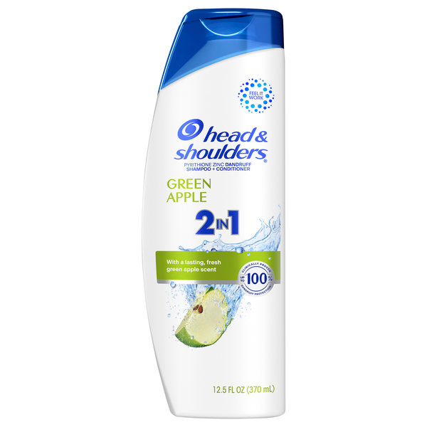 Save on Head & Shoulders Green Apple Scent 2-in-1 Dandruff Shampoo ...