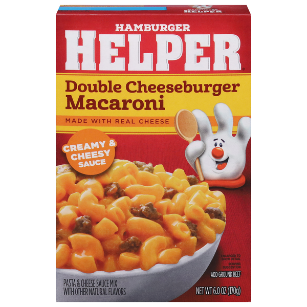 Save on Hamburger Helper Double Cheeseburger Macaroni Order Online ...