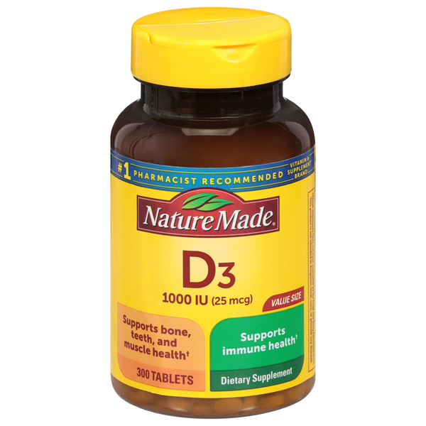 Save on Nature Made Vitamin D3 1000 IU Dietary Supplement Tablets Order ... Save on Nature Made Vitamin D3 1000 IU Dietary Supplement Tablets Order ...