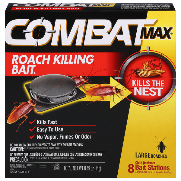 Save on Combat Max Roach Killing Bait Station Large Roaches Order ...