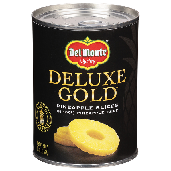 Save on Del Monte Deluxe Gold Pineapple Slices Order Online Delivery ...