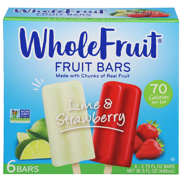 Save on Whole Fruit Bars LIme & Strawberry - 6 ct Order Online Delivery ...