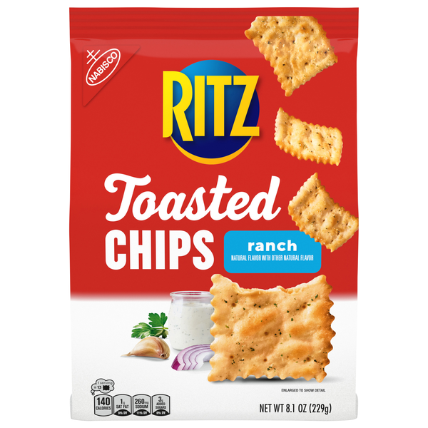Save on Nabisco Ritz Ranch Toasted Chips Order Online Delivery | Giant
