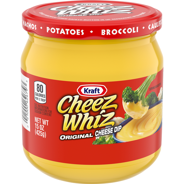 Cheez Whiz Product Label