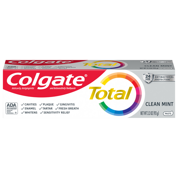 Save on Colgate Total Toothpaste Clean Mint Order Online Delivery | Giant