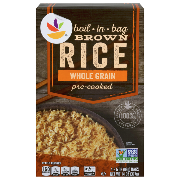 Save on Giant Boil-in-Bag Whole Grain Brown Rice - 4 ct Order Online ...