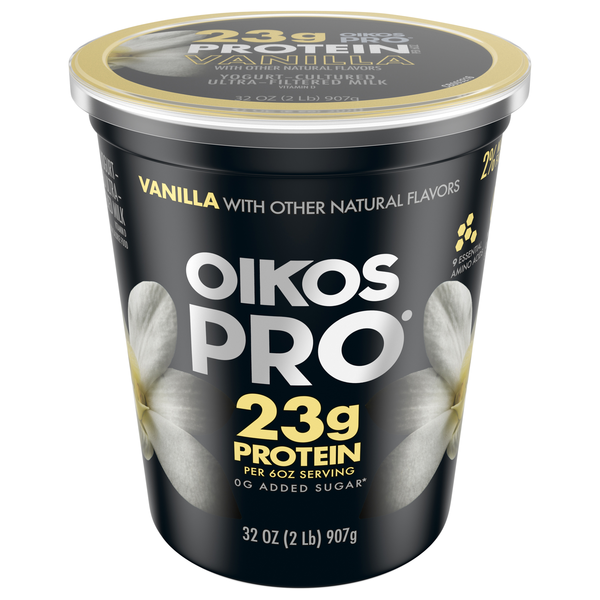 Save on Oikos PRO 23g Protein Vanilla Cultured Ultra-Filtered Milk Yogurt Order Online Delivery ...