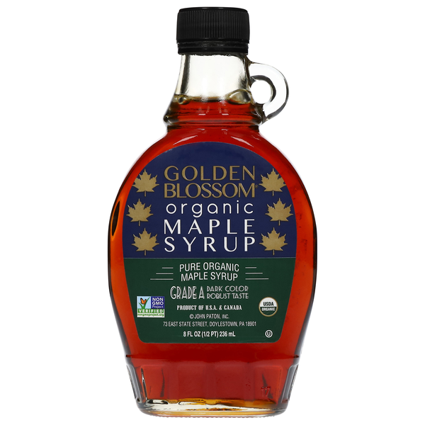 Save on Golden Blossom Organic Dark Color Pure Maple Syrup Order Online ...