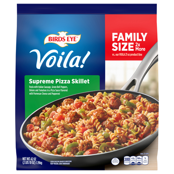 Save on Birds Eye Voila! Supreme Pizza Skillet Family Size Order Online ...
