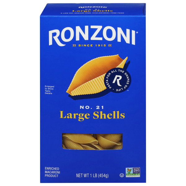 Save on Ronzoni Large Pasta Shells No. 21 Order Online Delivery | Stop ...