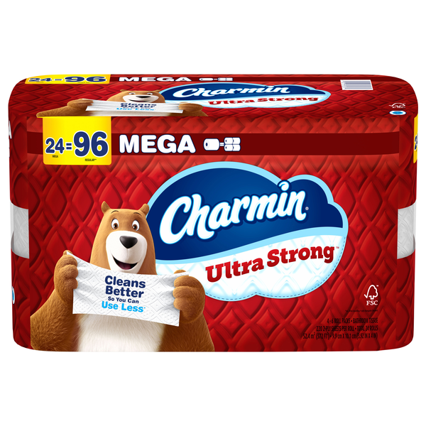 Save on Charmin Ultra Strong Mega Toilet Paper Rolls Order Online ...
