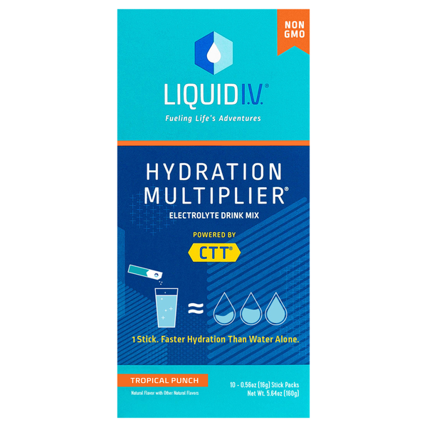 Save on Liquid I.V. Tropical Punch Electrolyte Drink Mix Sticks - 10 ct ...