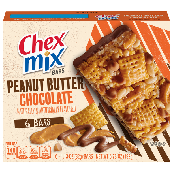 Save on Chex Mix Peanut Butter Chocolate Bar - 6 ct Order Online ...