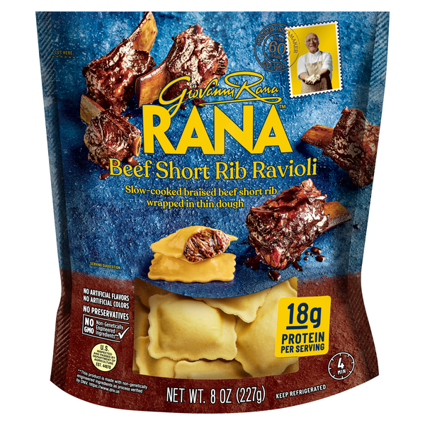 Save on Giovanni Rana Beef Short Rib Ravioli Pasta Fresh Order Online ...