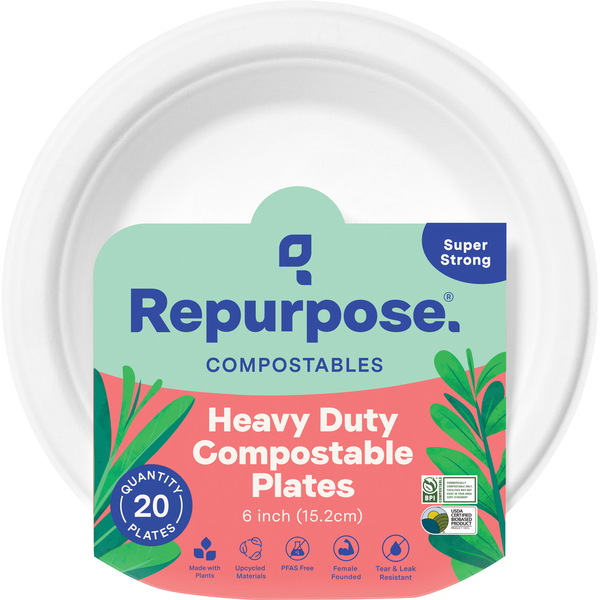 Save on Repurpose 6 Inch Compostables Heavy Duty Plates Order Online ...