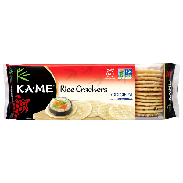 Save on KA-ME Gluten Free Original Rice Crackers Order Online Delivery ...