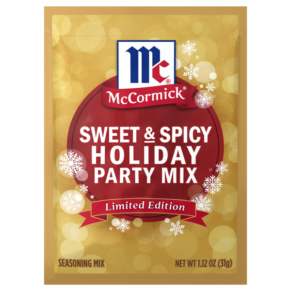 Save on McCormick Sweet & Spicy Holiday Party Seasoning Mix Order ...