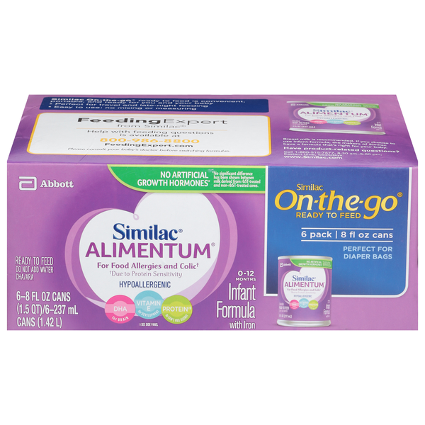 Save on Similac Alimentum Hypoallergenic Ready To Feed Infant Formula w ...