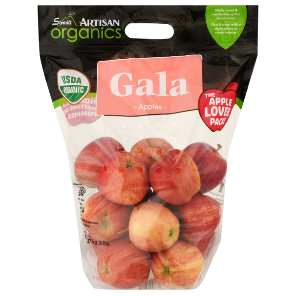 Save on Stemilt Artisan Organics Gala Apples Order Online Delivery | Giant