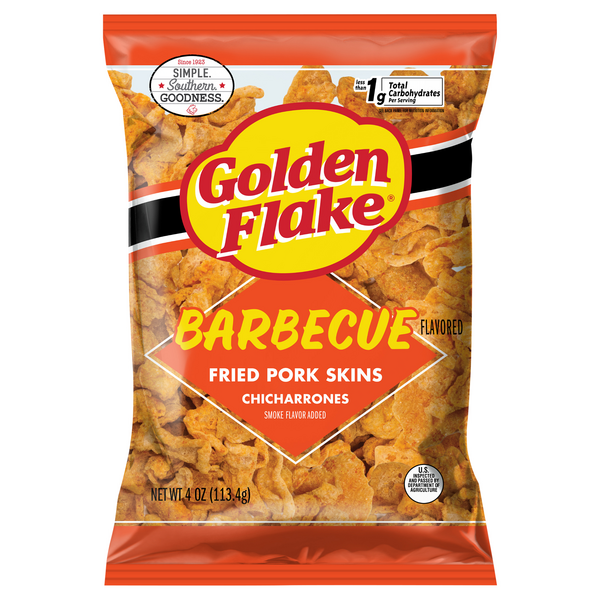 Save on Golden Flake Fried Pork Skins Barbecue Order Online Delivery ...