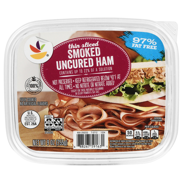 Save on Stop & Shop 97% Fat Free Smoked Uncured Ham Thin Sliced Order ...