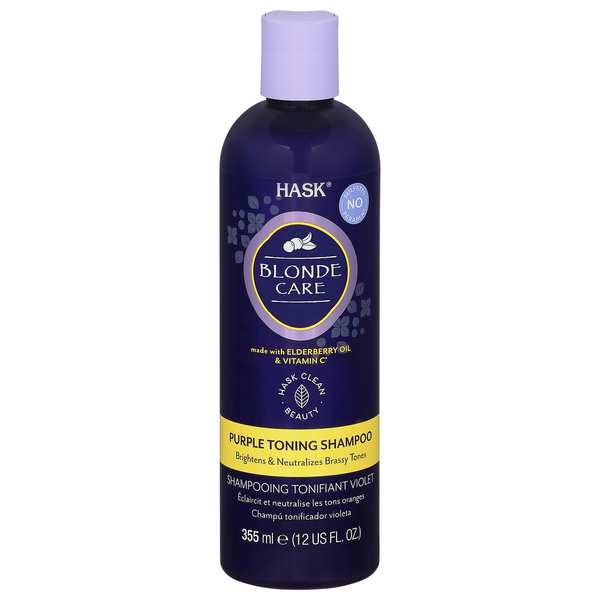 Save on Hask Blond Care Purple Toning Shampoo Order Online Delivery | Giant