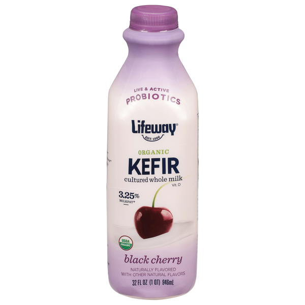 Save on Lifeway Organic Black Cherry Kefir Order Online Delivery | Stop ...