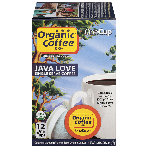 Save on Organic Coffee Co. Java Love Medium Roast K-Cup Pods Order ...
