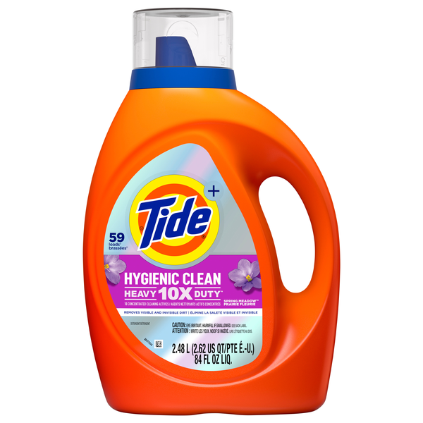 Save on Tide + Hygienic Clean Heavy Duty Spring Meadow Liquid Laundry ...