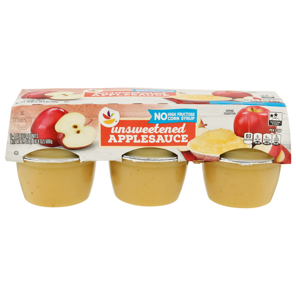 Save on Our Brand Unsweetened Applesauce Cups - 6 ct Order Online ...