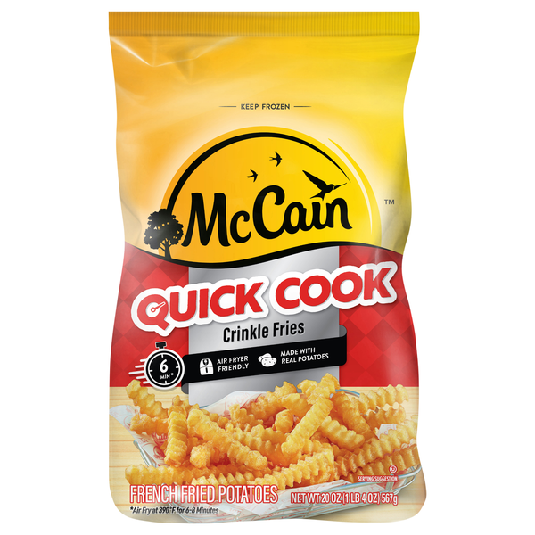 Save on McCain Quick Cook Crinkle Cut French Fried Potatoes Order ...