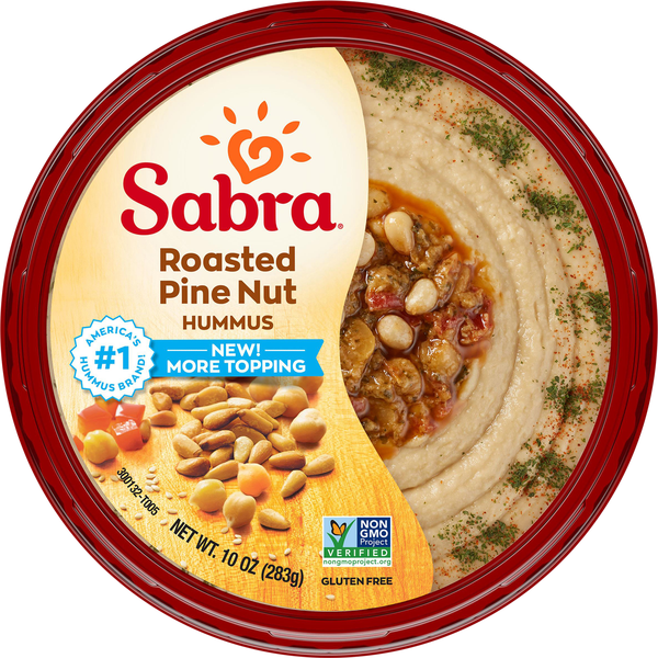 Save on Sabra Gluten Free Roasted Pine Nut Hummus Order Online Delivery ...