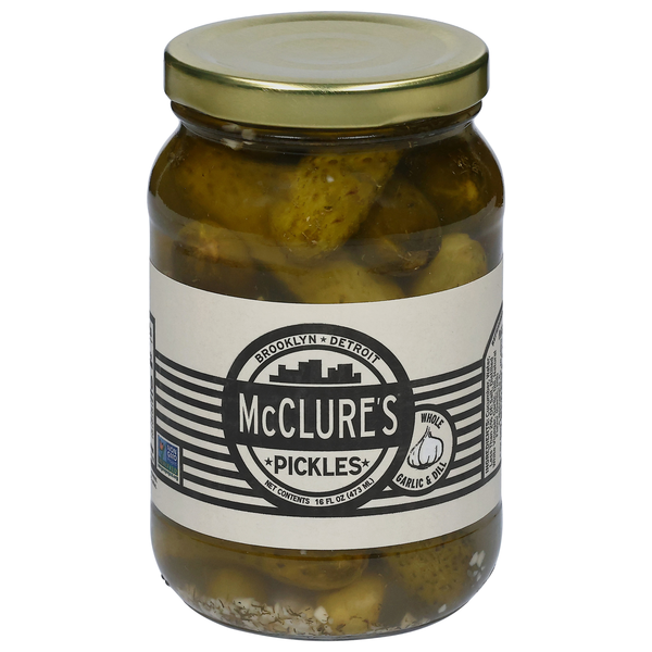Save on McClure's Garlic & Dill Whole Pickles Order Online Delivery ...
