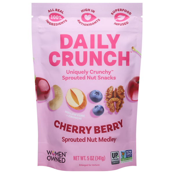 Save on Daily Crunch Sprouted Nut Medley Cherry Berry Order Online ... Save on Daily Crunch Sprouted Nut Medley Cherry Berry Order Online ...
