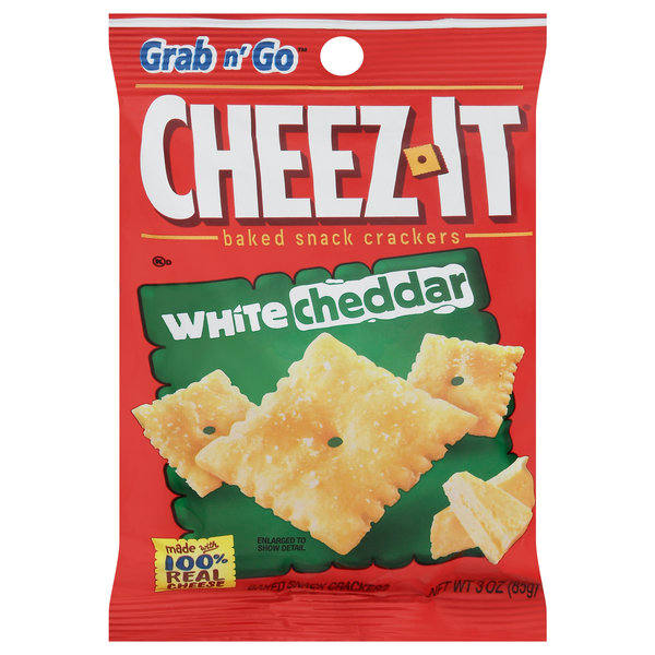 Save on Cheez-It White Cheddar Baked Cheese Crackers Grab & Go Order ...